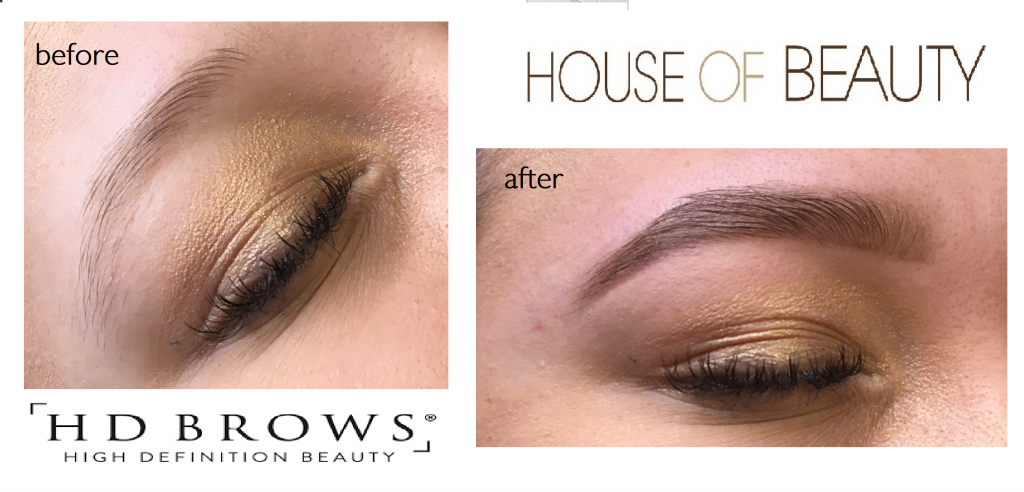 HD bespoke brows - House of Beauty