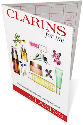 Clarins 'For Me' Loyalty Card - House of Beauty